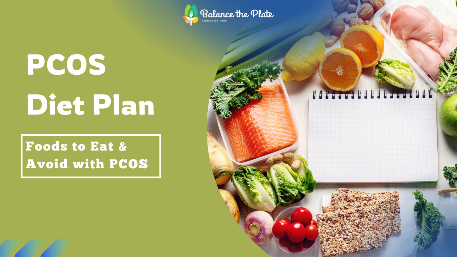 PCOS Diet Plan: Foods to Eat & Avoid with PCOS - Balance the Plate